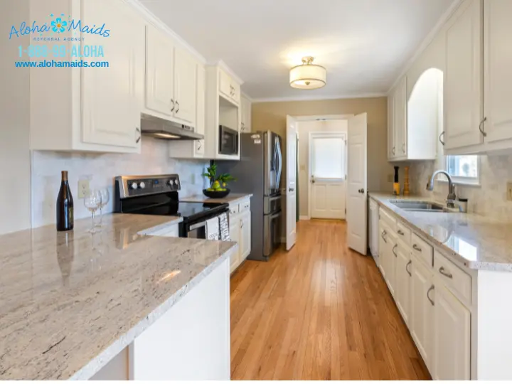 Kitchen Counter Cleaning Tips | Aloha Maids